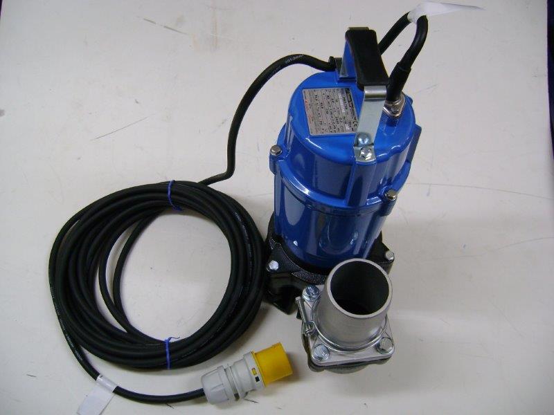 110V Tsurumi Submersible Pump - Manual (No Float switch) with 3" Outlet ...